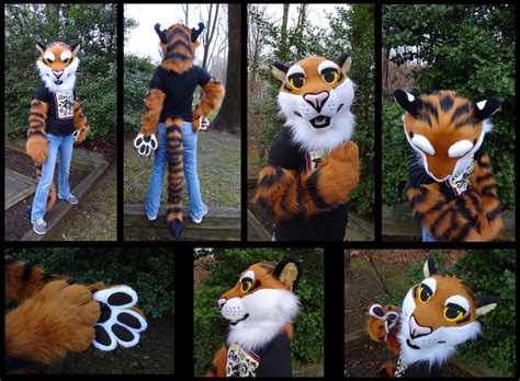 Tiger Partial Suit — Weasyl