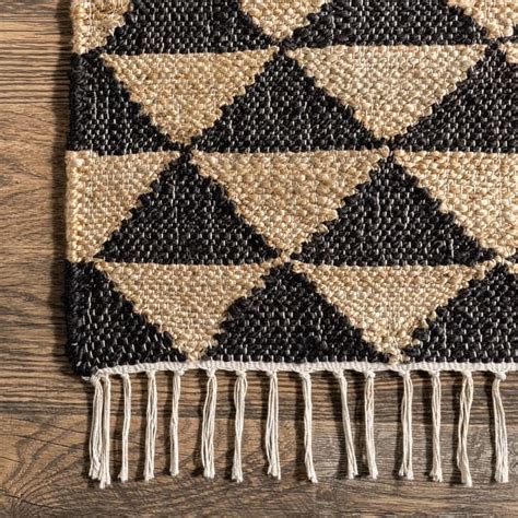 Lauren Liess X Rugs Usa Arrowroot Geometric Tasseled Area Rug Bed