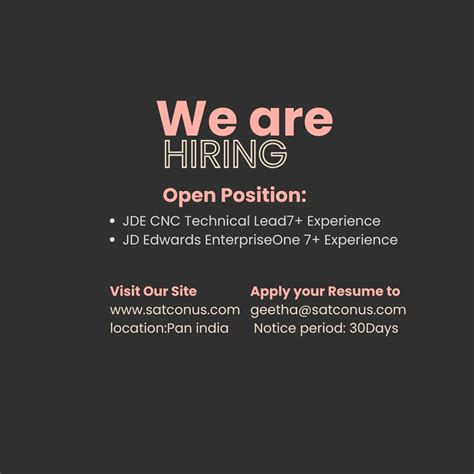 Geetha Alberto On Linkedin Jdetechnical Jdecnc Jdedwards