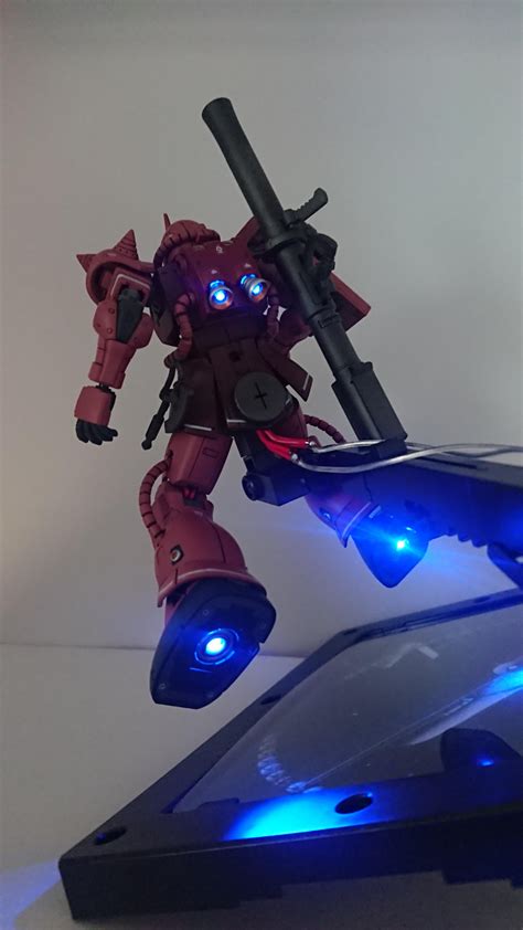 Hgシャア専用ザクⅡ 赤い彗星ver｜jijimaruさんのガンプラ作品｜gunsta（ガンスタ）