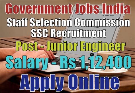 Staff Selection Commission SSC Recruitment For Engineer Posts Government Jobs India