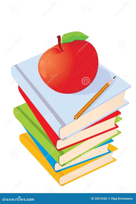 Vector Illustratie De Boeken Vector Illustratie Illustration Of