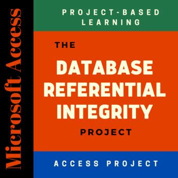Microsoft Access (PBL) - The Referential Integrity Project | TPT