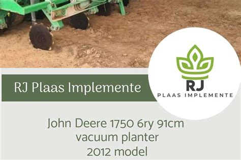 John Deere 1750 6ry 91cm Vacuum Planter Row Planters Planting And
