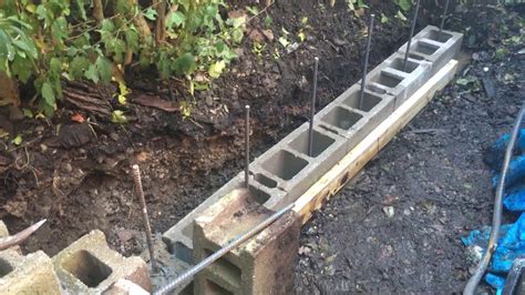 Concrete Block Rebar Layout