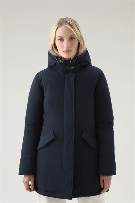 Womens Arctic Parka In Urban Touch Blue Woolrich Us