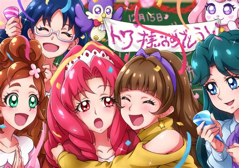 Amanogawa Kirara Haruno Haruka Kaidou Minami Akagi Towa Puff And 2