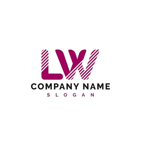 Premium Vector Lw Letter Logo Design Lw Letter Logo Vector