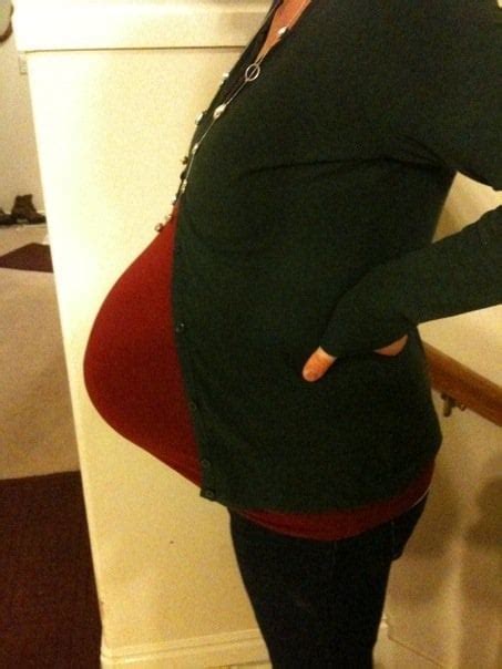 Odd Shaped Belly Again — The Bump