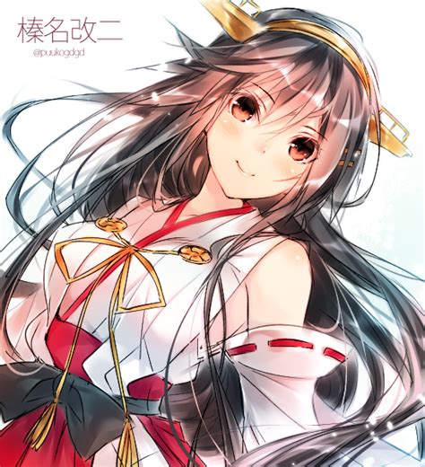 Haruna Kantai Collection Drawn By Puukoiberikoneko Danbooru