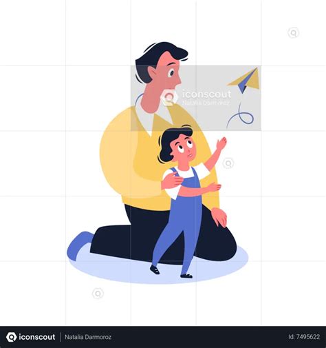 Best Happy Fathers Day Illustration Download In Png And Vector Format