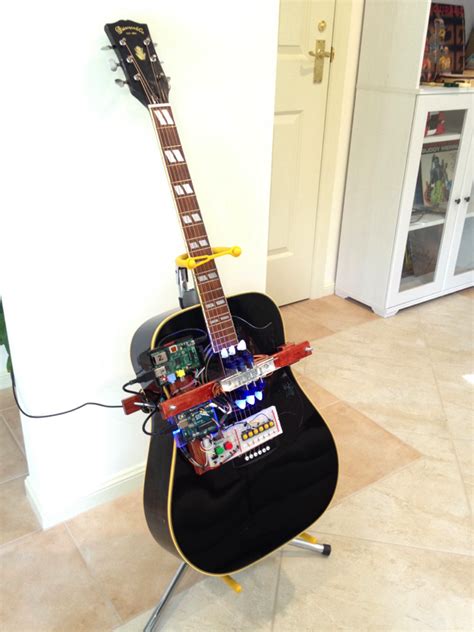 robot guitar bringing unseen data sources into the real world piday
