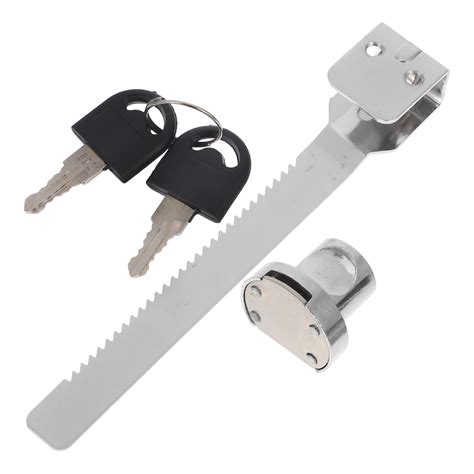 Set Easy To Install Glass Lock Door Sliding Lock Display Cabinets Showcase Lock Showcase