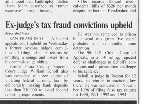 Judge William Scholl Sentencing ™