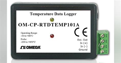 Omega Engineering Precision Rtd Temperature Data Logger Automation World