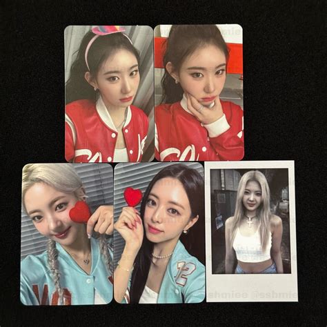 Itzy Kill My Doubt Official Photocard Soundwave Luckydraw Shopee