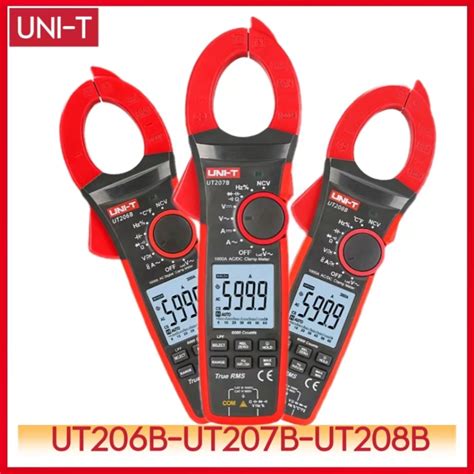 UNI T UT206B UT207B UT208B True RMS Digital Clamp Meter VFC Electrical
