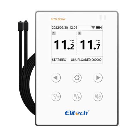 Elitech Rcw 800 Wifi Digital Data Logger Email Sms App Push Alert