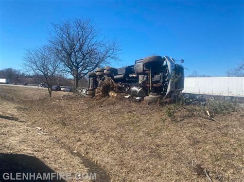 Tractor Trailer Rollover Accident On I 84 Glenham Fire Department