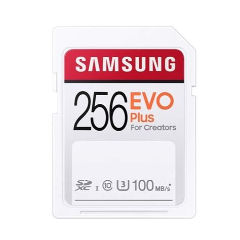 256gb Sdxcカード Sdカード Samsung サムスン Evo Plus Class10 Uhs I U3 R100mbs 7つ