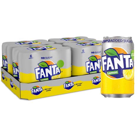 Fanta Lemon Zero Dk 24 X 33cl Snuffelstore