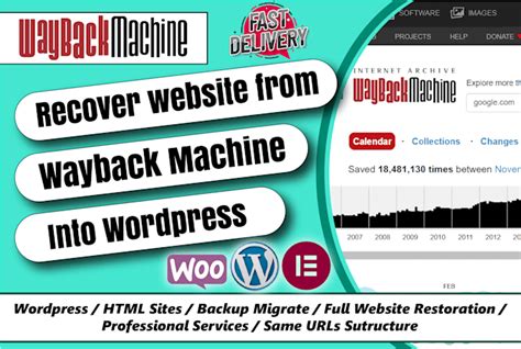 Restore Any Website Into Wordpress From Wayback Machine Archive By Naqeebulrehman Fiverr
