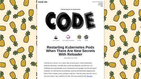 Restarting Kubernetes Pods When There Are New Secrets With Reloader