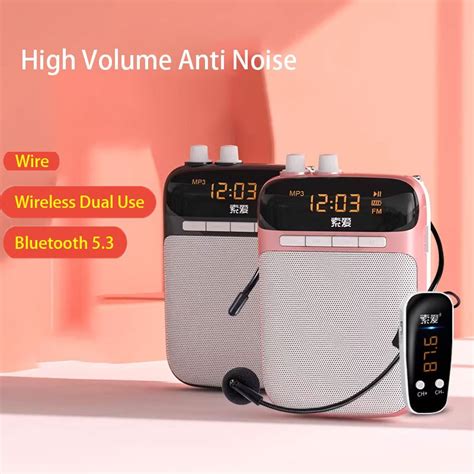 Lapel Microphone Wireless Bluetooth Professional Microphone For Teaching Portable Voice