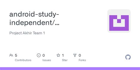 Github Android Study Independent Project Akhir Team Project Akhir