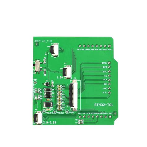 Multifunction E Paper Connection Stm32 Adapter Board For E Ink Touch Screen Buy E Paper