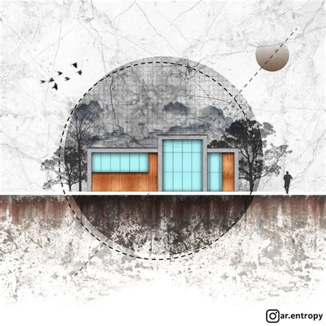 Elevation Rendering Architecture Design Drawing Building Elevation Concept Architecture