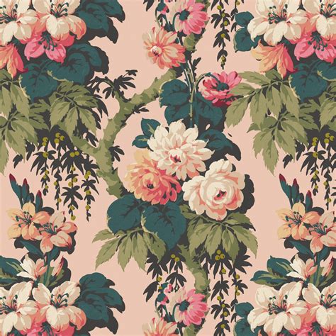 Florence Blush Wallpaper Warner House