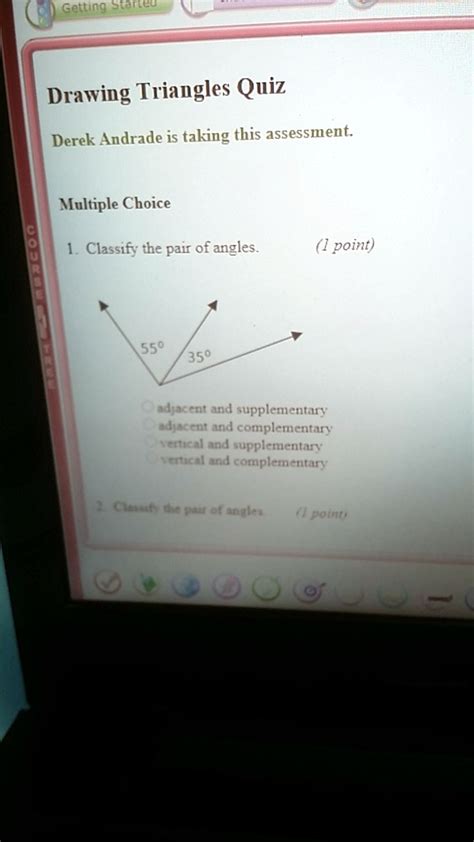 Solved Classify The Pair Of Anglesabcdi Chose A Please Correct Me