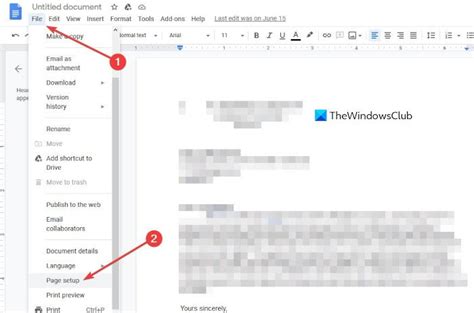 How To Change Page Orientation In Google Docs