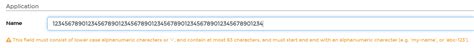 Create Kubernetes App Name Must Be No More Than 26 Characters · Issue