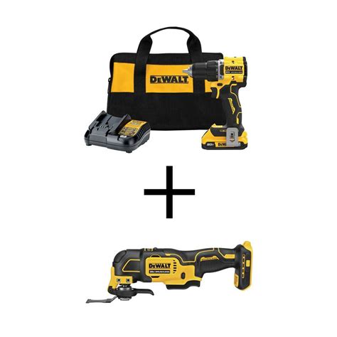 Dw Atomic 20 Volt Lithium Ion Cordless Compact 12 In Drilldriver