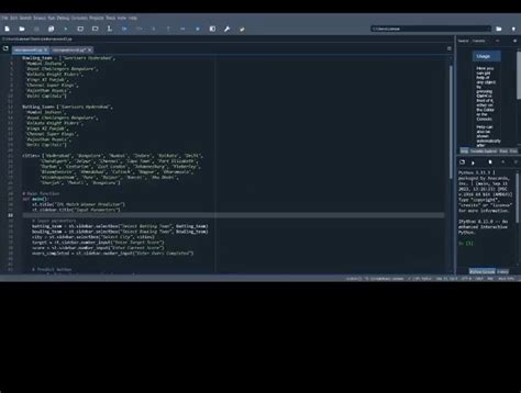 Video Predicting Ipl Match Winners With Streamlit Rupesh Kumar
