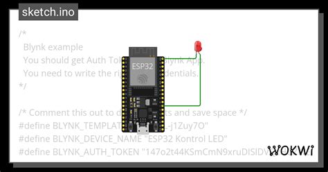 Membuat Rangkaian Led Menggunakan Esp32 Di Wokwi Wokwi Esp32 Stm32 Arduino Simulator