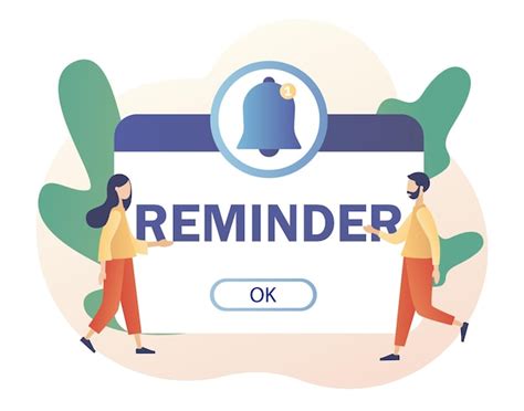 Friendly Reminder Clipart