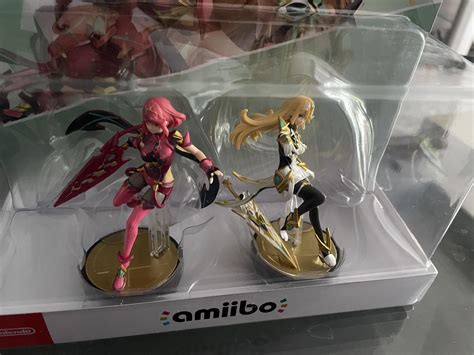 Mythra And Pyra Amiibo Acquired But R Amiibo