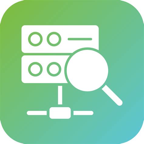 Search Database Vector Icon Style 22370425 Vector Art At Vecteezy