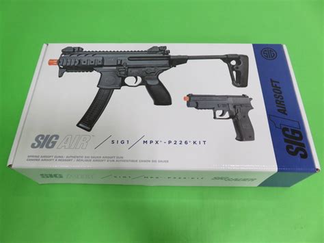 Sig Airsig1 Mpxp226 Pdw And Pistol Kit エアーコッキングガン 本体 サブマシンガンエアガン｜売買
