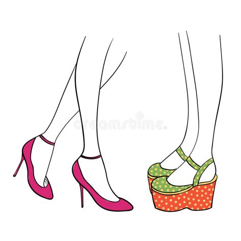 Mary Jane Stock Vector Illustration Of Happy Model 31323083