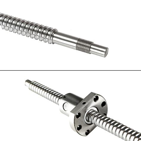 Buy Cncmans 250mm Sfu1204 Ball Screw Stainless Steel Rolled Ballscrew