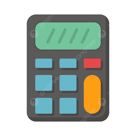 Calculator Flat Icon Vector Calc Calculate Calculator Png And Vector