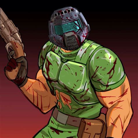 Doom Guy Doom Videogame Doom Doom Game