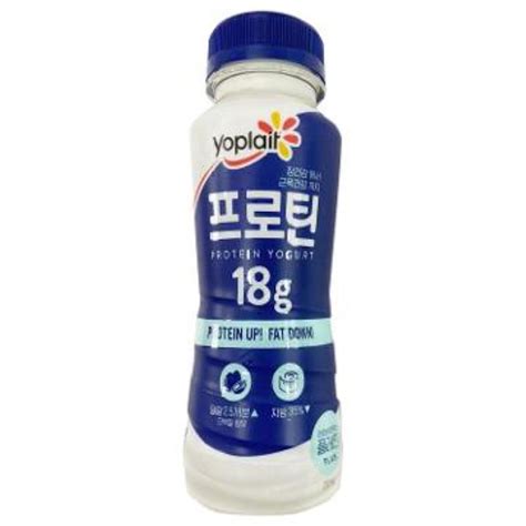 요플레프로틴18g 플레인 210ml 빙그레 배민 장보기∙쇼핑