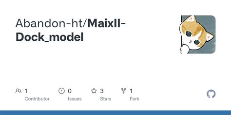 Github Abandon Htmaixii Dockmodel