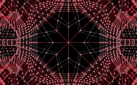 3d Abstract Structure Global Digital Mesh Network Molecule Blockchain