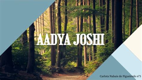Aadya Joshi Genially